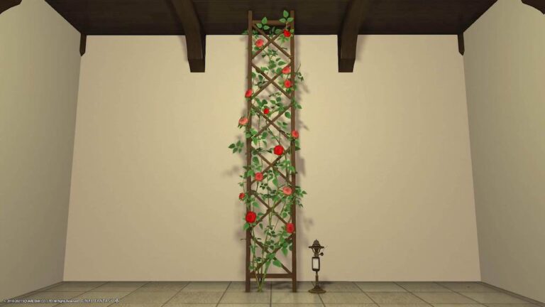「ローズトレリス -Rose Trellis-」の詳細紹介｜FF14ハウジング家具データベース|HOUSING COLLECTION