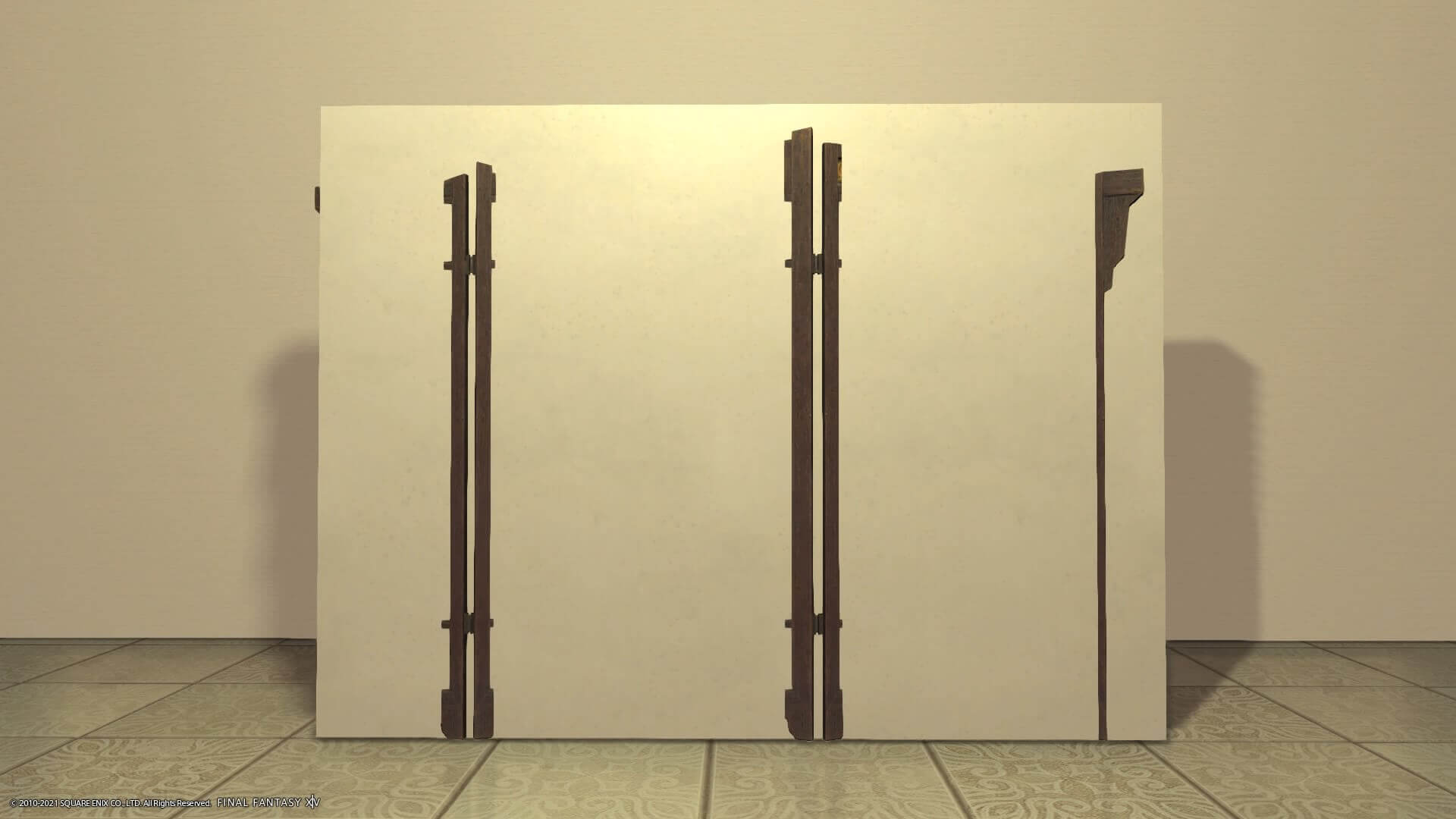 「ドマ風衝立 -Doman Partition-」の詳細紹介｜FF14ハウジング家具データベース|HOUSING COLLECTION