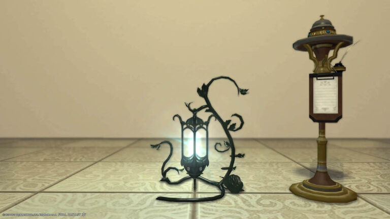 「ランプマリモランタン -Marimo Lamp-」の詳細紹介｜FF14ハウジング家具データベース|HOUSING COLLECTION
