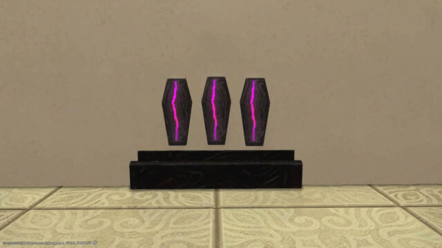 「マハの棺 -Mhachi Coffin-」の詳細紹介｜FF14ハウジング家具データベース|HOUSING COLLECTION