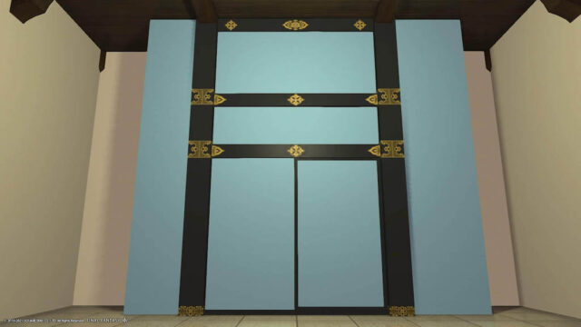 「障子衝立 -Paper Partition-」の詳細紹介｜FF14ハウジング家具データベース|HOUSING COLLECTION
