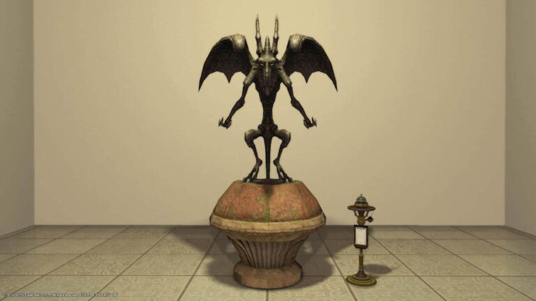 「ヴォドリガの彫像 -Vodoriga Sculpture-」の詳細紹介｜FF14ハウジング家具データベース|HOUSING COLLECTION