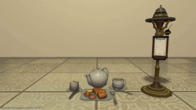 「アフタヌーンティーセット -Afternoon Tea Set-」の詳細紹介｜FF14ハウジング家具データベース|HOUSING ...
