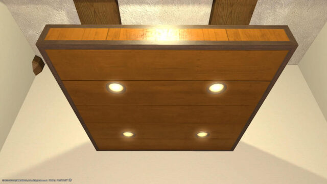 「ダウンライト・ウッドロフト -Luminous Wooden Loft-」の詳細紹介｜FF14ハウジング家具データベース|HOUSING ...