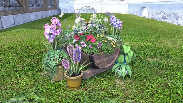 「プランターセット -Planter Set-」の詳細紹介｜FF14ハウジング家具データベース|HOUSING COLLECTION