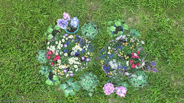 「プランターセット -Planter Set-」の詳細紹介｜FF14ハウジング家具データベース|HOUSING COLLECTION