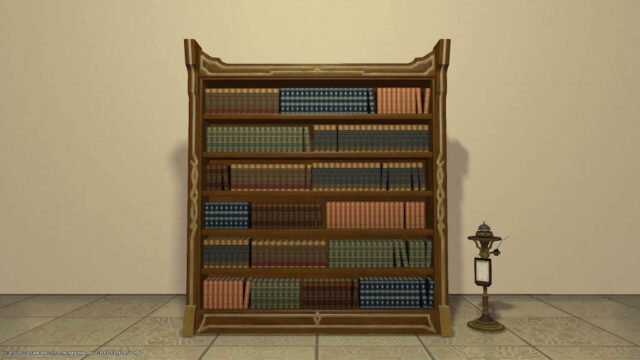 「神学院の本棚 -Scholasticate Bookshelf-」の詳細紹介｜FF14ハウジング家具データベース|HOUSING ...