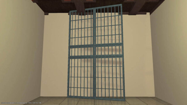 「プリズンパーティション -Gaol Partition-」の詳細紹介｜FF14ハウジング家具データベース|HOUSING COLLECTION