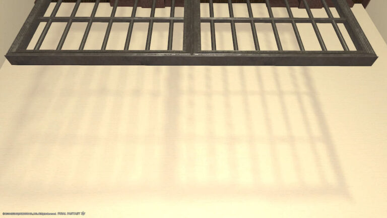 「プリズンパーティション -Gaol Partition-」の詳細紹介｜FF14ハウジング家具データベース|HOUSING COLLECTION