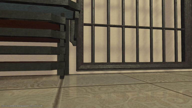 「プリズンパーティション -Gaol Partition-」の詳細紹介｜FF14ハウジング家具データベース|HOUSING COLLECTION