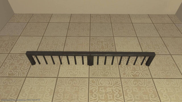 「プリズンパーティション -Gaol Partition-」の詳細紹介｜FF14ハウジング家具データベース|HOUSING COLLECTION