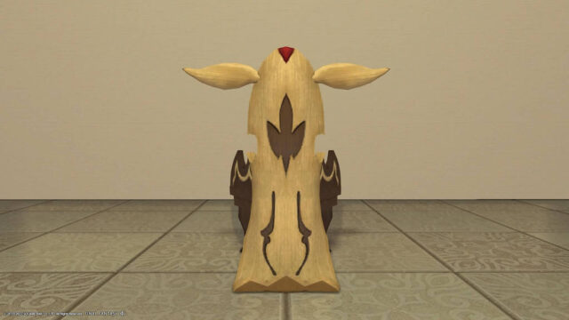 「カーバンクルチェア -Carbuncle Chair-」の詳細紹介｜FF14ハウジング家具データベース|HOUSING COLLECTION