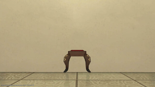 「カーバンクルチェア -Carbuncle Chair-」の詳細紹介｜FF14ハウジング家具データベース|HOUSING COLLECTION