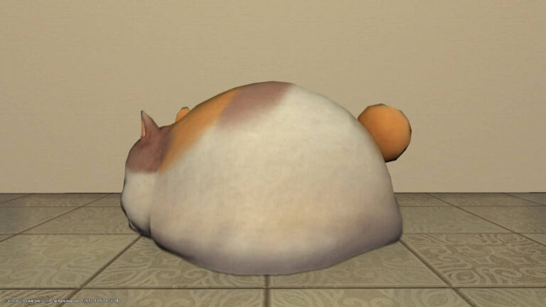 「ファットキャットソファー -Fat Cat Sofa-」の詳細紹介｜FF14ハウジング家具データベース|HOUSING COLLECTION