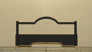 「白銀寝台 -Hingan Bed-」の詳細紹介｜FF14ハウジング家具データベース|HOUSING COLLECTION