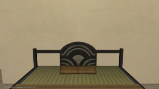 「白銀寝台 -Hingan Bed-」の詳細紹介｜FF14ハウジング家具データベース|HOUSING COLLECTION