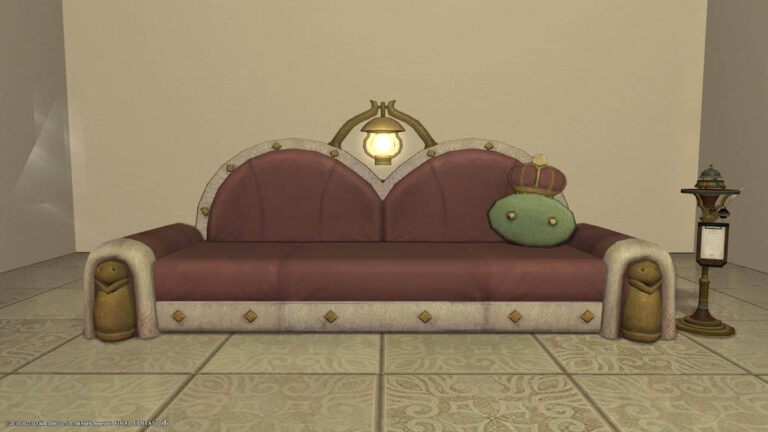 「トンベリカウチ -Tonberry Couch-」の詳細紹介｜FF14ハウジング家具データベース|HOUSING COLLECTION