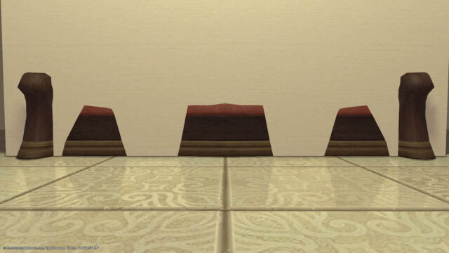 「御用邸の長椅子 -Manor Couch-」の詳細紹介｜FF14ハウジング家具データベース|HOUSING COLLECTION