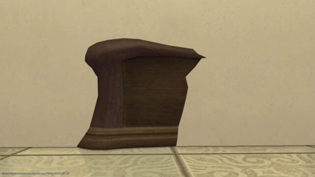 「御用邸の長椅子 -Manor Couch-」の詳細紹介｜FF14ハウジング家具データベース|HOUSING COLLECTION