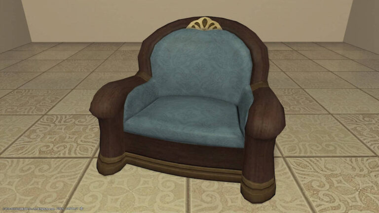 「御用邸のソファ -Manor Sofa-」の詳細紹介｜FF14ハウジング家具データベース|HOUSING COLLECTION