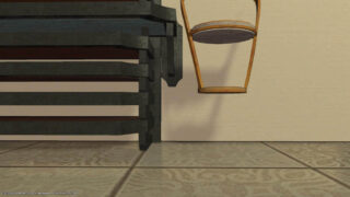 「エーナ・チェア -Chair Hena-」の詳細紹介｜FF14ハウジング家具データベース|HOUSING COLLECTION