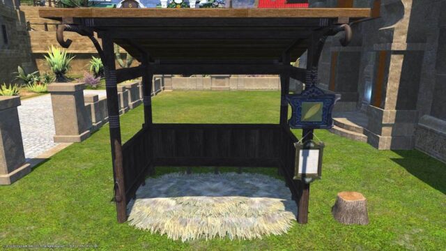 「チョコボ厩舎 -Chocobo Stable-」の詳細紹介｜FF14ハウジング家具データベース|HOUSING COLLECTION