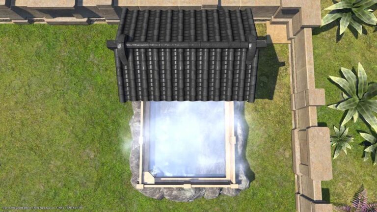 「白銀温泉 -Hingan Hot Spring-」の詳細紹介｜FF14ハウジング家具データベース|HOUSING COLLECTION