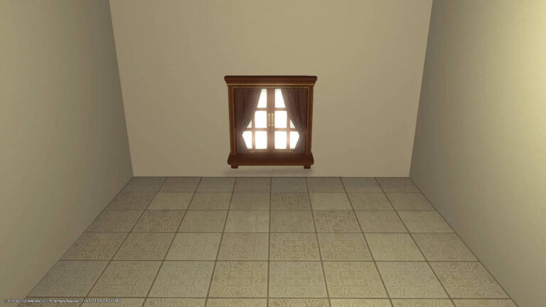 「イミテーション・カーテンウィンドウ -Imitation Curtained Window-」の詳細紹介｜FF14ハウジング家具データベース ...