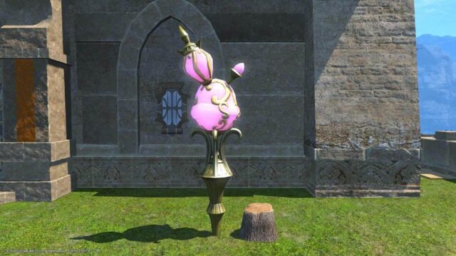 「シルフランプポスト -Sylphic Lamppost-」の詳細紹介｜FF14ハウジング家具データベース|HOUSING COLLECTION