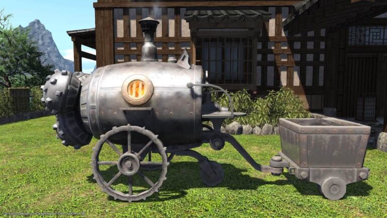 「コボルド式掘削機 -Automaton Digger-」の詳細紹介｜FF14ハウジング家具データベース|HOUSING COLLECTION