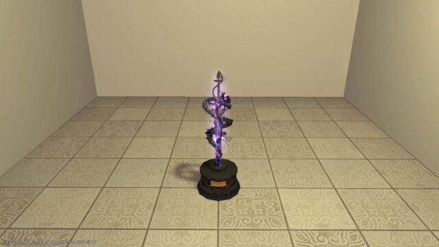 「イヴンタイド・ソードスタンド -Eventide Sword Stand-」の詳細紹介｜FF14ハウジング家具データベース|HOUSING ...