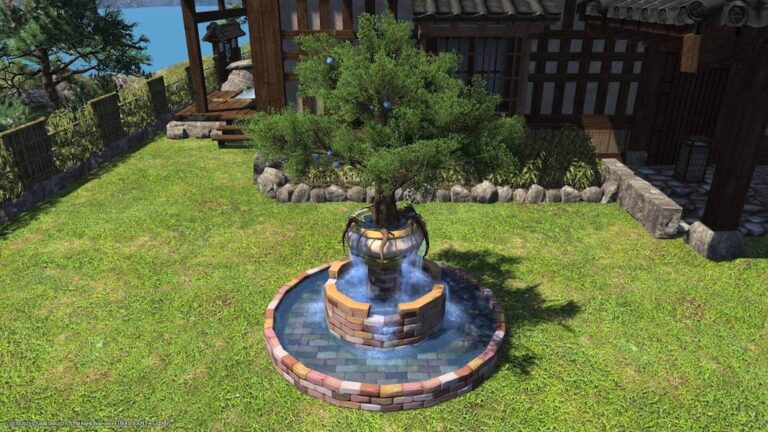 「プランターファウンテン -Fruitful Fountain-」の詳細紹介｜FF14ハウジング家具データベース|HOUSING COLLECTION