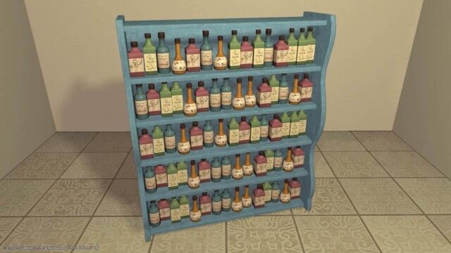 「バックバー -Back Bar-」の詳細紹介｜FF14ハウジング家具データベース|HOUSING COLLECTION