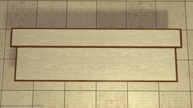 「バーカウンター -Bar Counter-」の詳細紹介｜FF14ハウジング家具データベース|HOUSING COLLECTION