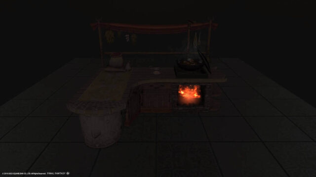 「ステップキッチン -Steppe Kitchen-」の詳細紹介｜FF14ハウジング家具データベース|HOUSING COLLECTION