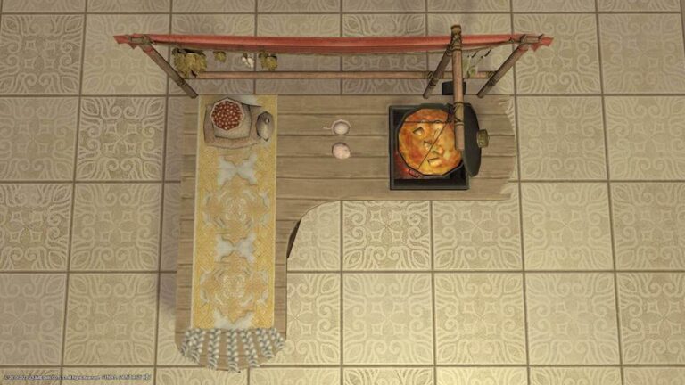 「ステップキッチン -Steppe Kitchen-」の詳細紹介｜FF14ハウジング家具データベース|HOUSING COLLECTION