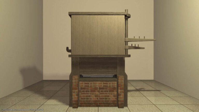 「御用邸の調理台 -Manor Counter-」の詳細紹介｜FF14ハウジング家具データベース|HOUSING COLLECTION