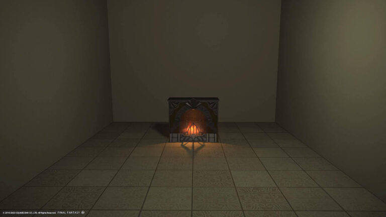 「御用邸の暖炉 -Manor Fireplace-」の詳細紹介｜FF14ハウジング家具データベース|HOUSING COLLECTION