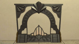 「御用邸の暖炉 -Manor Fireplace-」の詳細紹介｜FF14ハウジング家具データベース|HOUSING COLLECTION