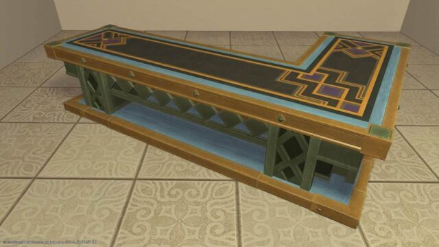 「ザナラーン・カウンター -Oasis Counter-」の詳細紹介｜FF14ハウジング家具データベース|HOUSING COLLECTION