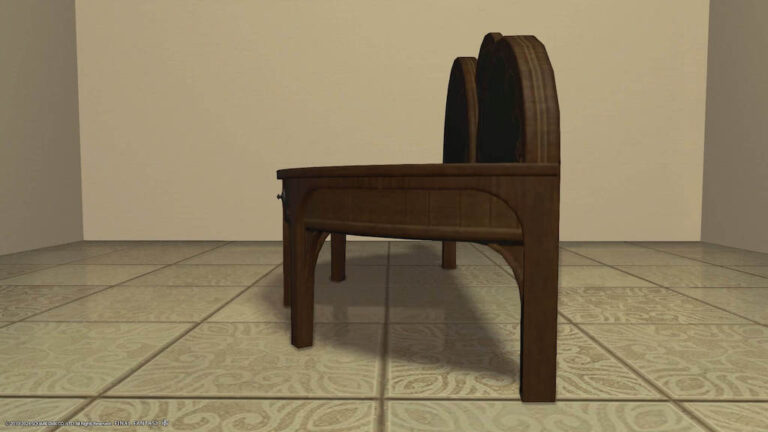 「御用邸の卓子 -Manor Table-」の詳細紹介｜FF14ハウジング家具データベース|HOUSING COLLECTION