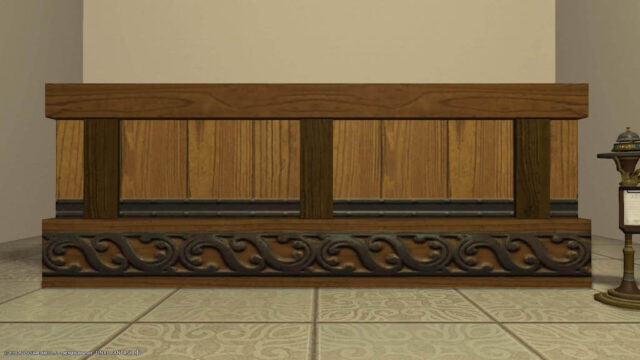 「ラノシアン・ハーフパーティション -Riviera Half Partition-」の詳細紹介｜FF14ハウジング家具データベース ...